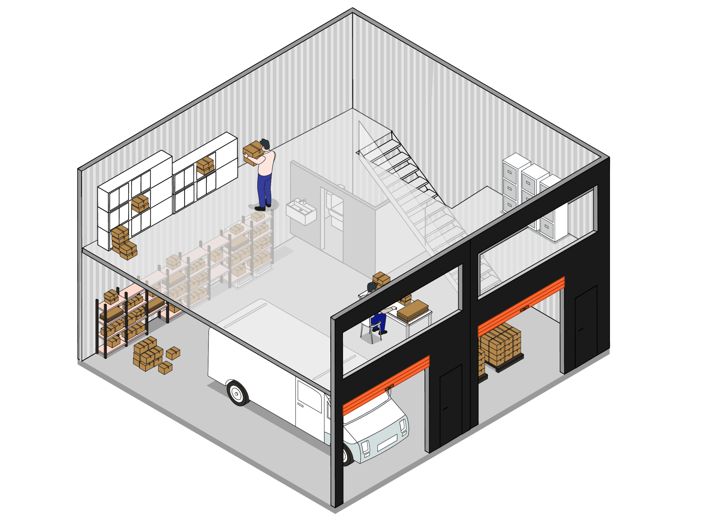 Le local d’activités polyvalent | Storage24